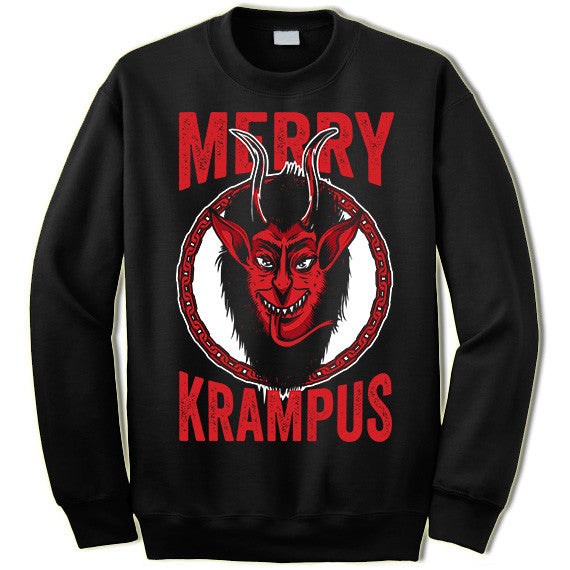 Merry Krampus Sweater. Jumper. – I Can't Even Shirts
